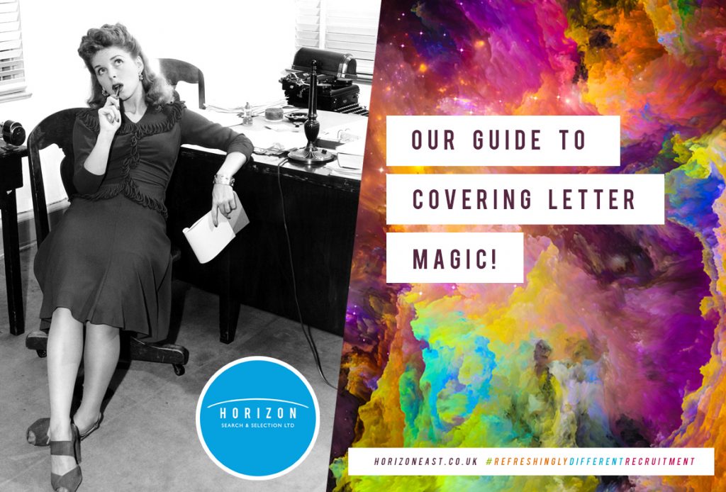 Covering Letter Magic! - Horizon Search & Selection